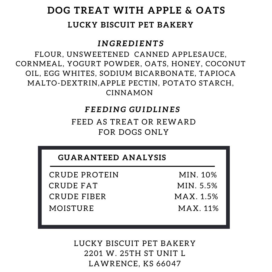 Custom Bone Cookie – Lucky Biscuit Pet Bakery